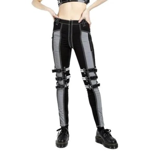 DARKROCK | Pants & Jumpsuits | Prime Quality Black Gothic Womens Chains ...